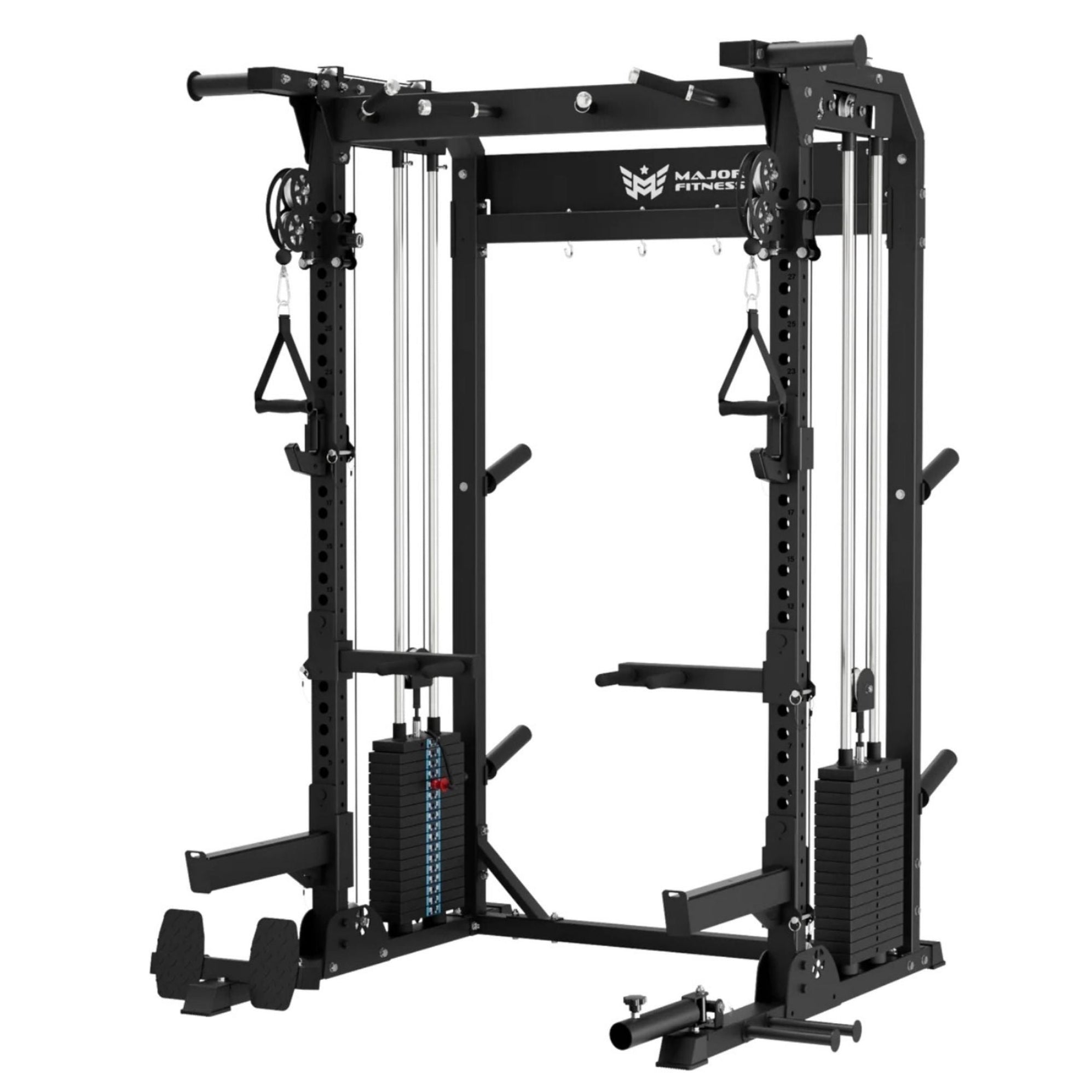 Major Fitness F22 Pro All-in-One Power Rack with Functional Trainer ...
