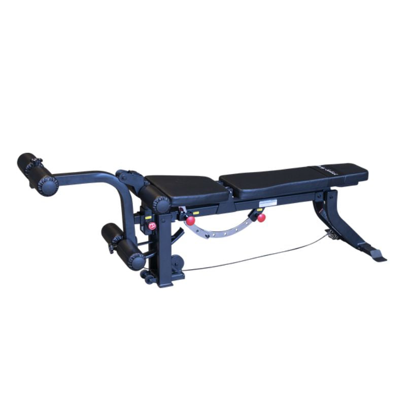 Body-Solid GLEG Adjustable FID Bench with Cable Leg Developer ...