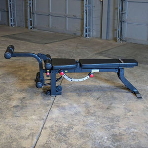 Body-Solid GLEG Adjustable FID Bench with Cable Leg Developer ...