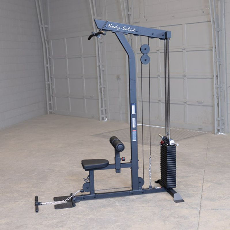 Body-Solid GLM85B Lat Pulldown Low Row Machine — Strength Warehouse USA