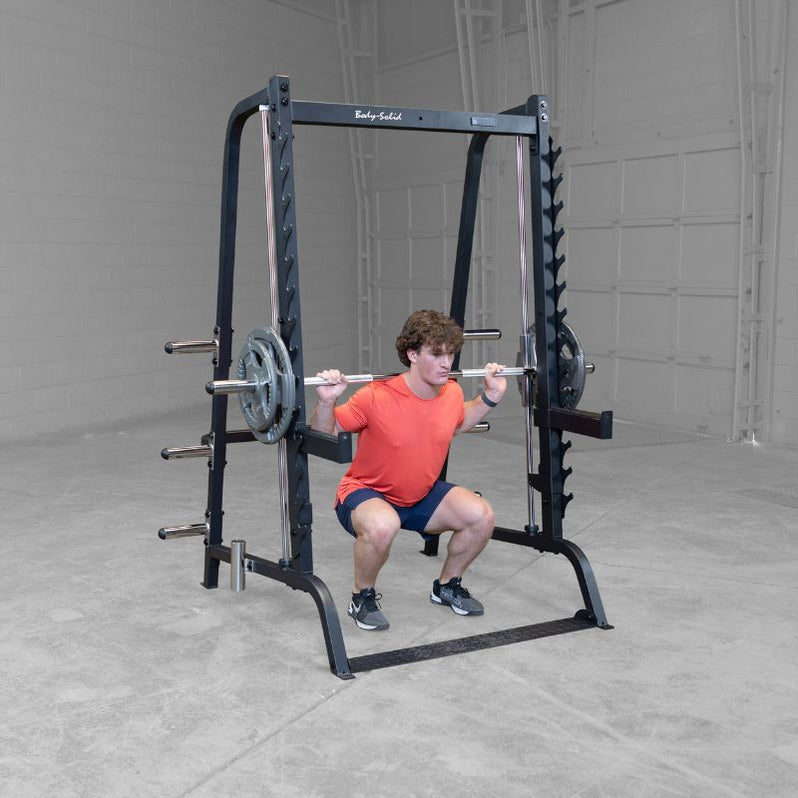 Body-Solid GS348Q Series 7 Smith Machine - Black Frame — Strength ...