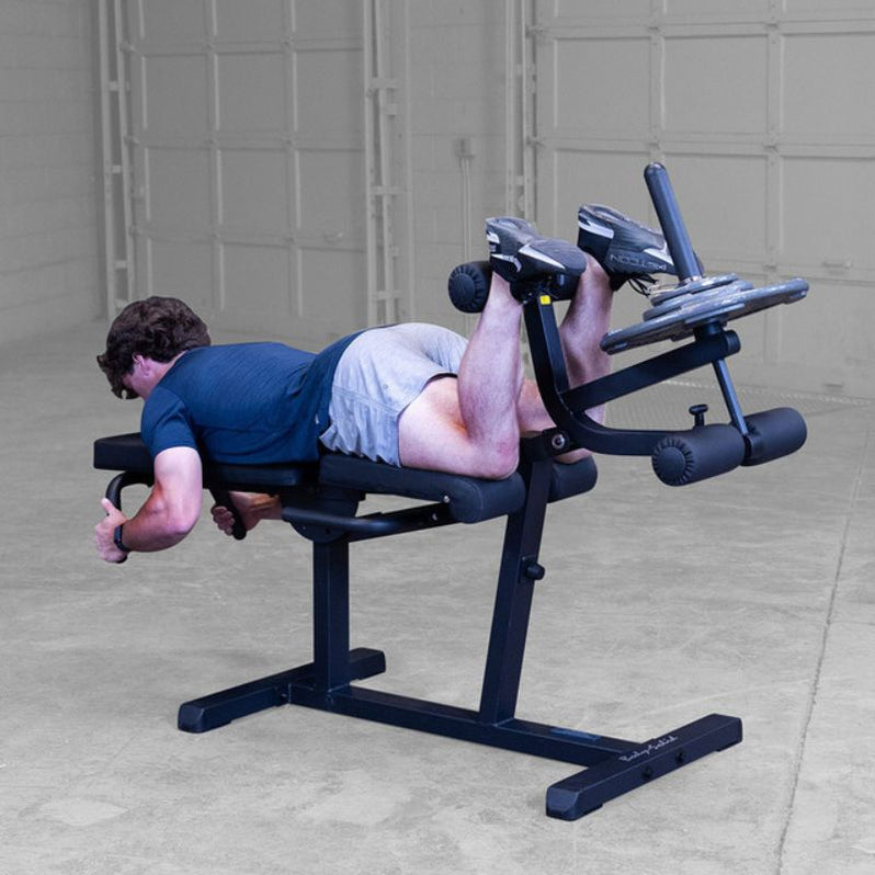Body-Solid GLCE365 Seated Leg Extension & Supine Curl Machine - Black ...