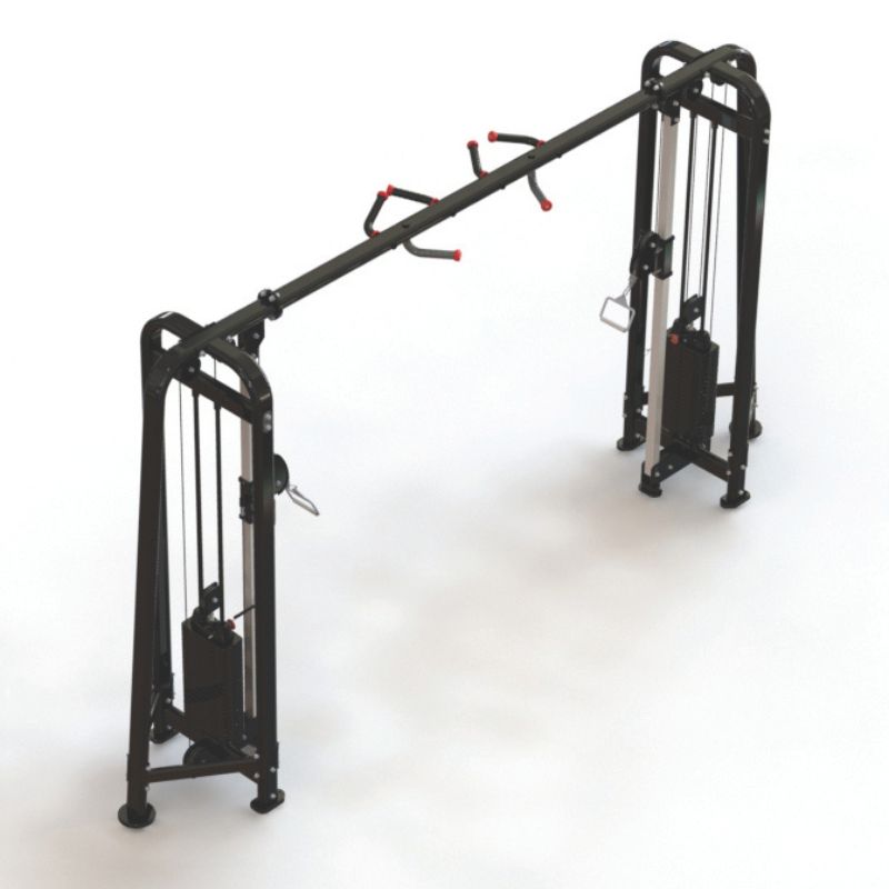 Body-Solid Pro Clubline SJG200 Cable Crossover Machine — Strength Warehouse USA