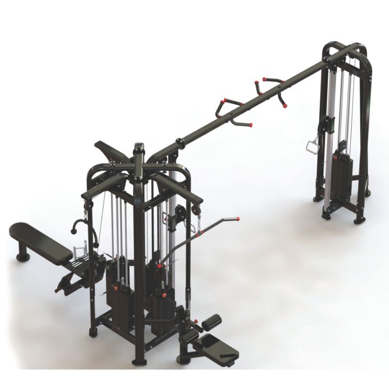 Body-Solid SJG500 Pro Clubline 5-Stack Jungle Gym — Strength Warehouse USA
