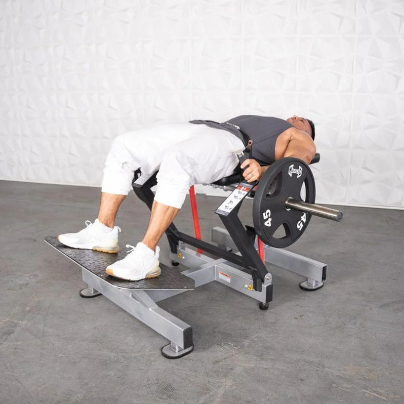 Muscle D Excel Plate Loaded Hip Thrust Machine — Strength Warehouse USA