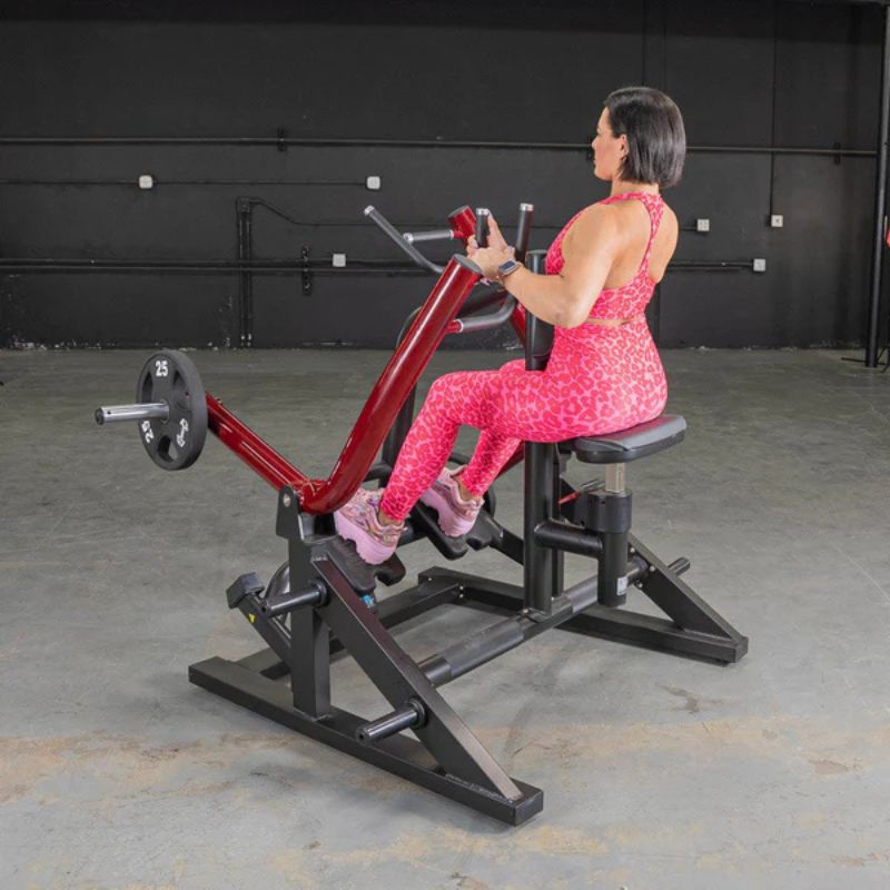 Muscle D Iso Lateral Seated Row - Power Leverage V2 — Strength ...