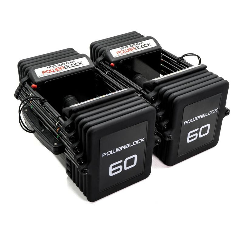 PowerBlock Pro 100 EXP Adjustable Dumbbells — Strength Warehouse USA