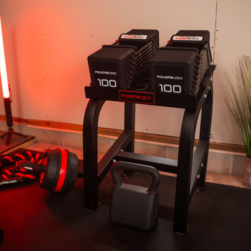 PowerBlock Pro 100 EXP Adjustable Dumbbells — Strength Warehouse USA