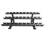 TKO Strength 15 Pair Signature Dumbbell Rack 7052B-BK — Strength ...