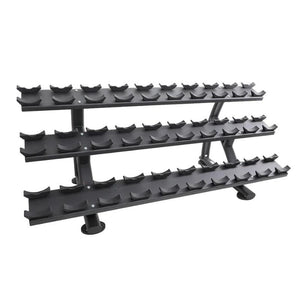 TKO Strength 15 Pair Signature Dumbbell Rack 7052B-BK — Strength ...