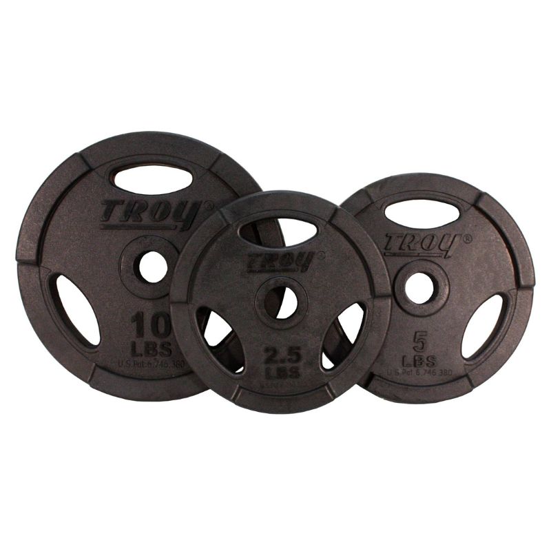 Troy 1" Interlocking Grip Workout Plates — Strength Warehouse USA