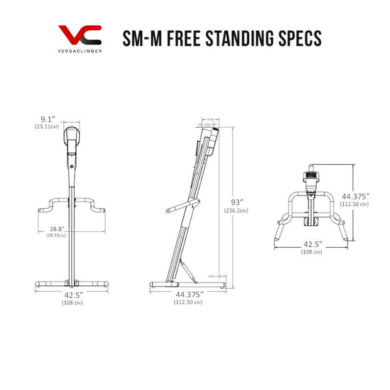 VersaClimber SM-Magnetic Sport Vertical Climber — Strength Warehouse USA