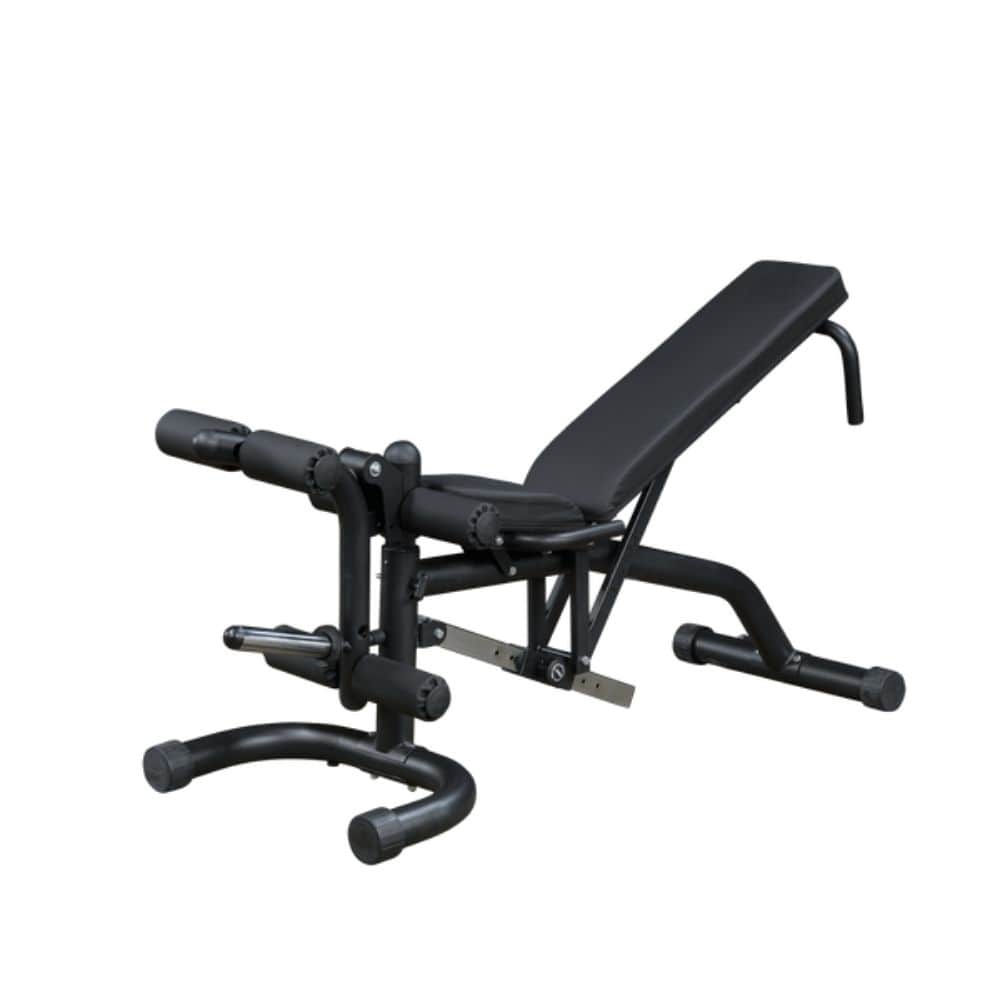 Body-Solid FID46 Olympic Leverage Bench with Leg Developer — Strength ...