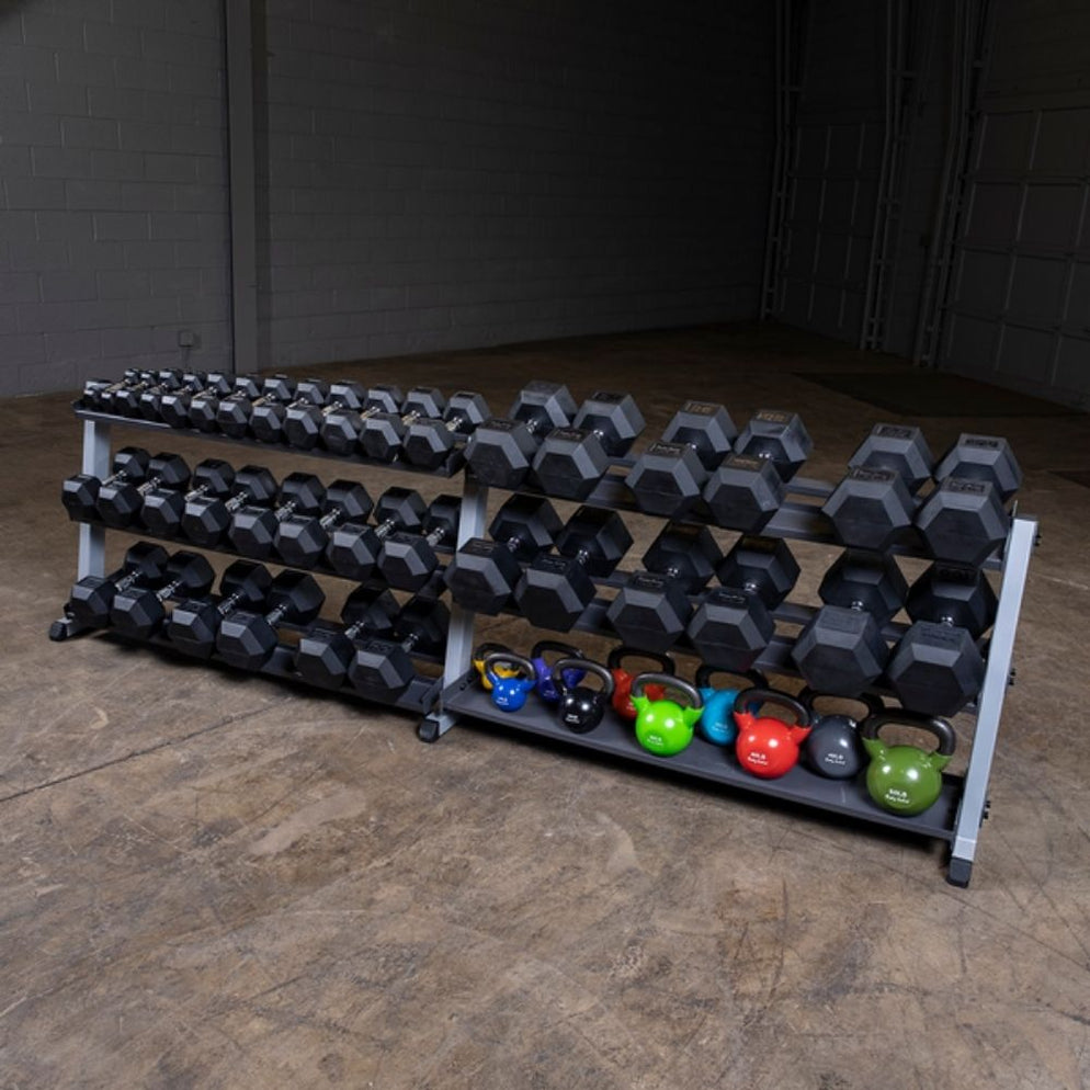 Body-Solid GDR60 Pro Dumbbell Rack — Strength Warehouse USA