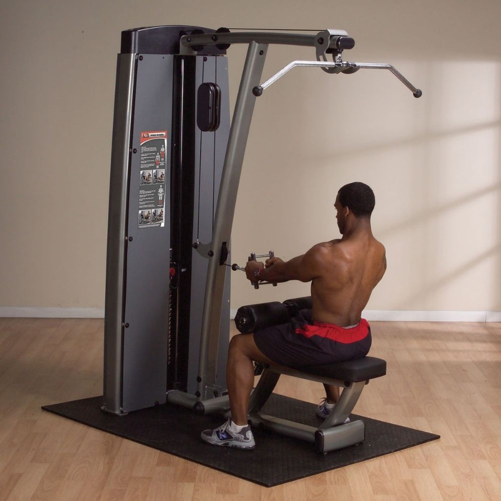 Body-Solid DLAT-SF Pro Dual Lat Pulldown Machine — Strength Warehouse USA