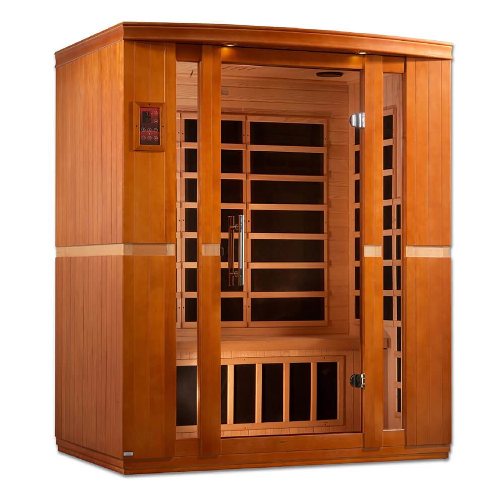 Dynamic Saunas DYN-6306-02 Bellagio Low EMF Far Infrared Sauna ...