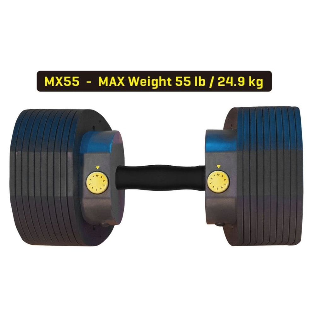 MX Select MX55 55lb Adjustable Dumbbell System — Strength Warehouse USA