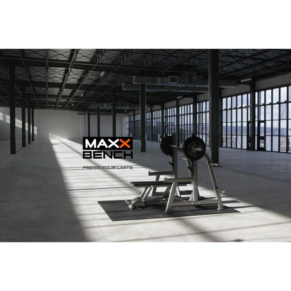 Maxx Bench Olympic Bench Rack Combo - Buy Online — Strength Warehouse USA