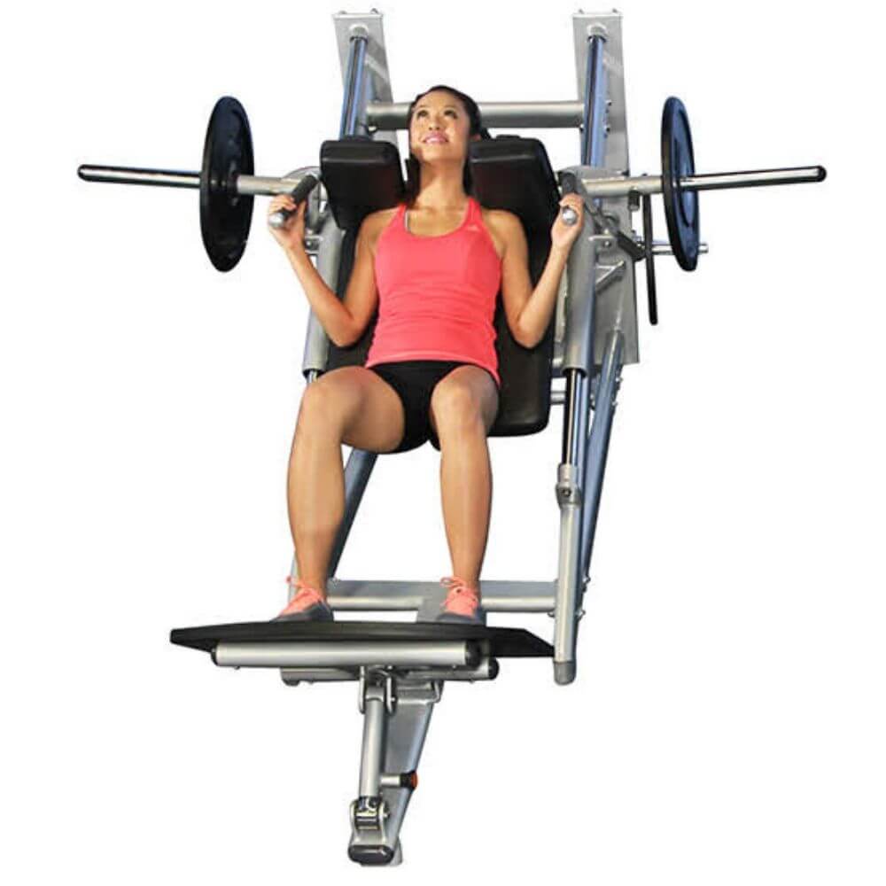 barbell hack squat form