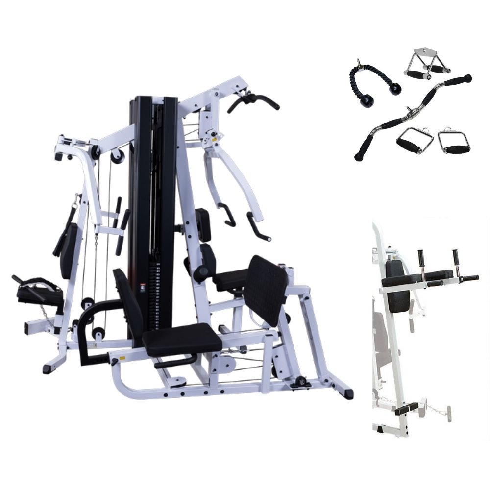 Body-Solid EXM3000LPS Deluxe Multi-Stack Gym Package - Buy Online ...