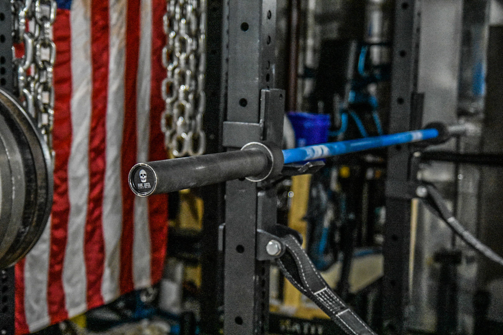 Bare Steel Equipment Blue Collar Barbell - Cerakote Finish — Strength ...