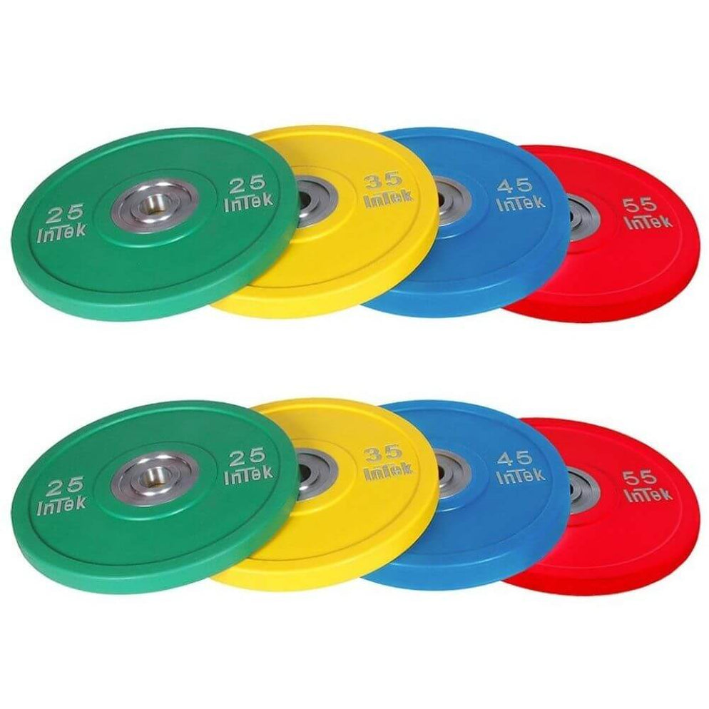 Intek Strength Armor Series Colored Urethane Bumper Plates — Strength ...