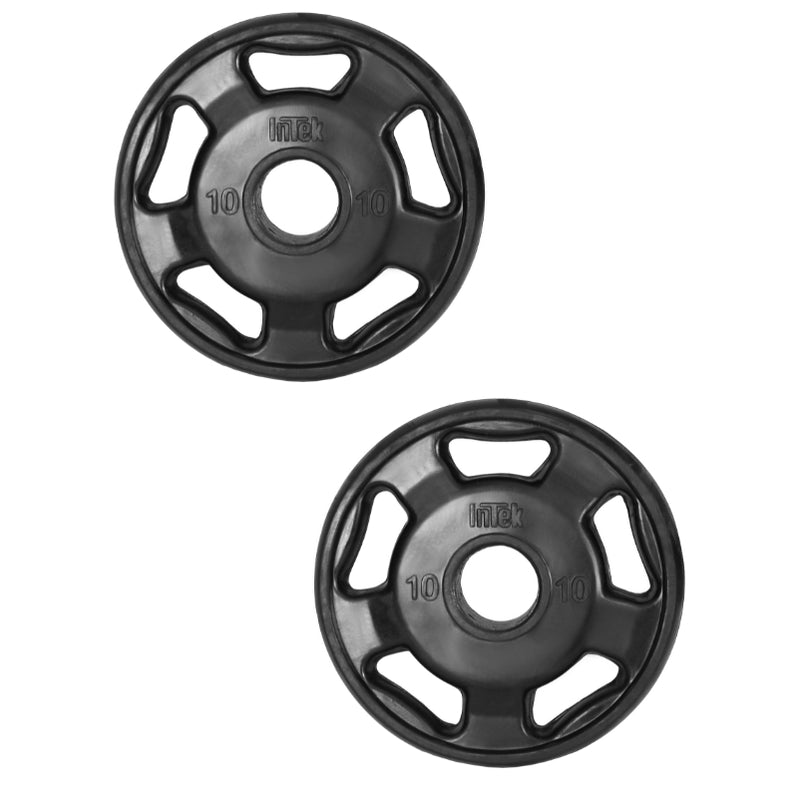 Intek Strength Champion Series Rubber Olympic Plates - Buy Online ...