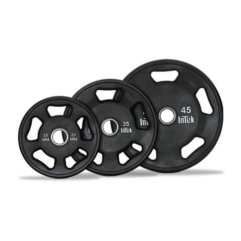 Intek Strength Armor Series Solid Urethane Olympic Plates — Strength ...