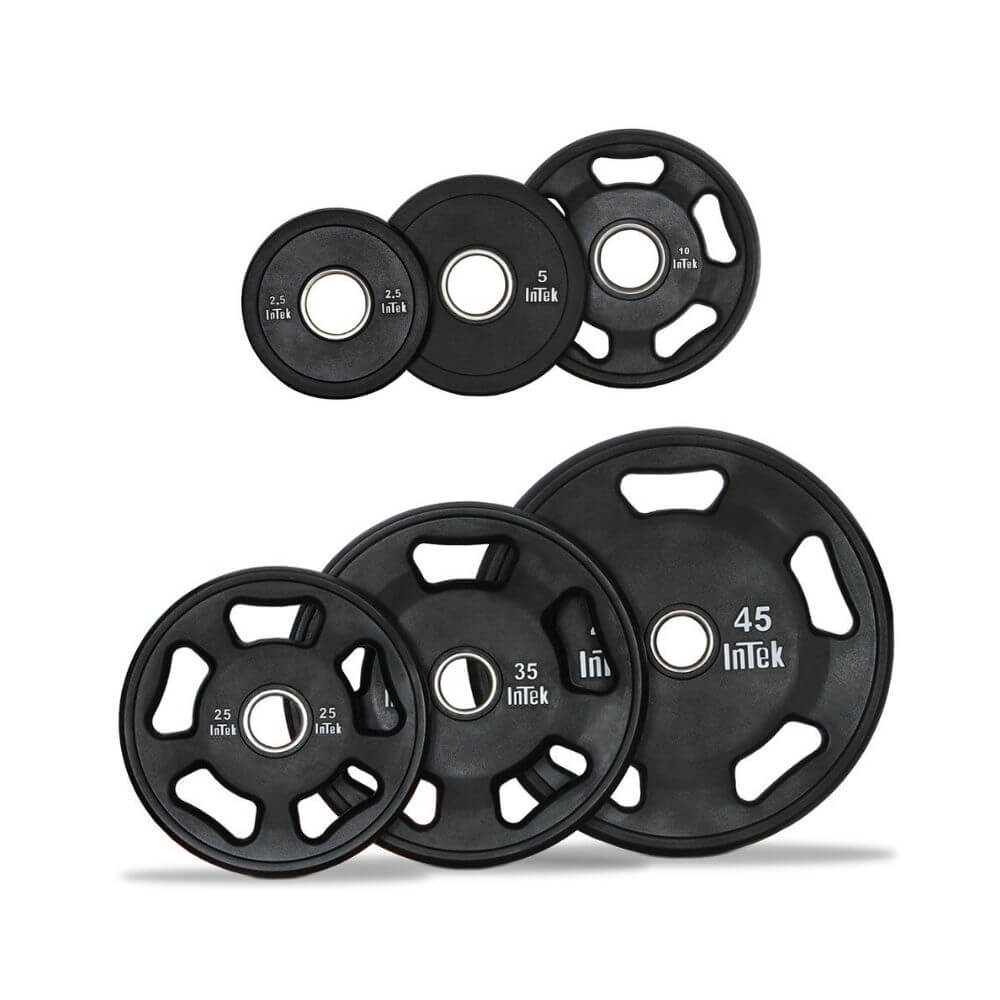 Intek Strength Armor Series Solid Urethane Olympic Plates — Strength ...
