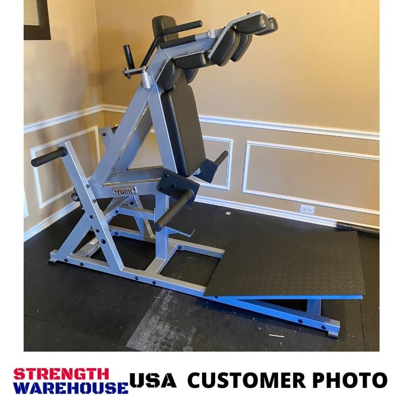 York Barbell STS Power Front Squat 54036 55036 - Buy Online — Strength ...